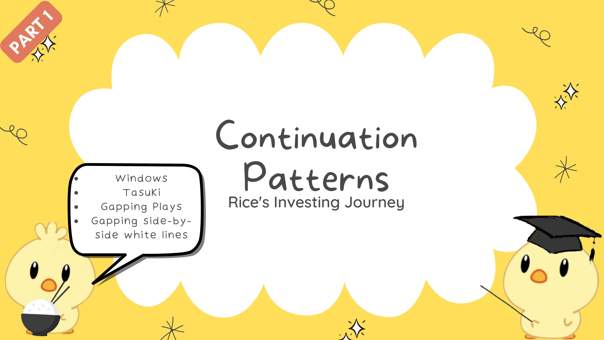 Continuation Patterns - Part 1 : Rice's Investing Journey
